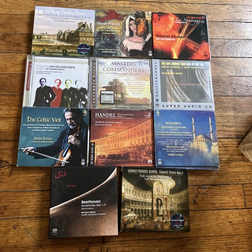 Audiophile ALL-SACD **Lot of 11 CLASSICAL music albums Hybrid CDs | eBay