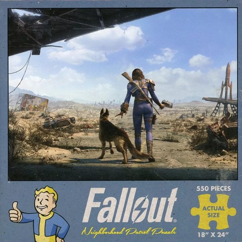 Puzzle Neighborhood Patrol Fallout Jigsaw 550 Pieces | eBay