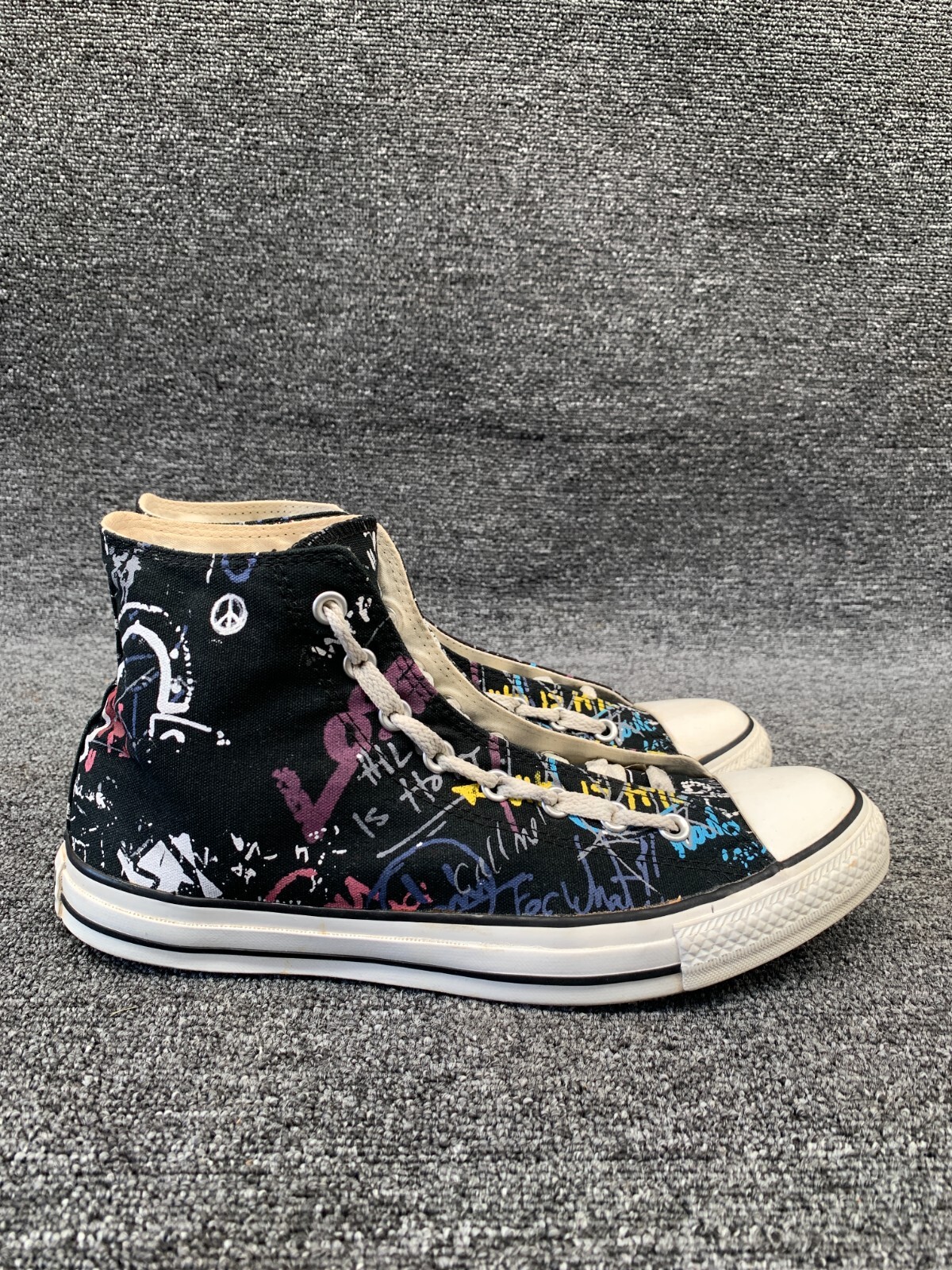 Converse Custom Graffiti Black Chuck Taylor All Star … - Gem