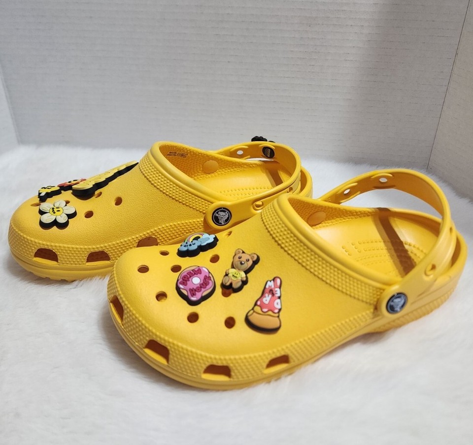 RARE COLLAB-SOLD OUT Crocs Classic Clog Justin Bieber X Drew House Men ...