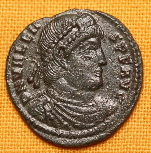 Ancient Roman Valens Bronze Coin, AE3 - SIS Mintmark | eBay