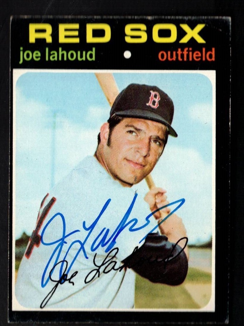 1971 Topps Joe Lahoud Card #622 Autograph Signed Red Sox | eBay