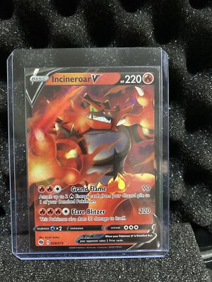 Pokémon TCG Incineroar V Champion's Path 008/073 Holo Ultra Rare | eBay
