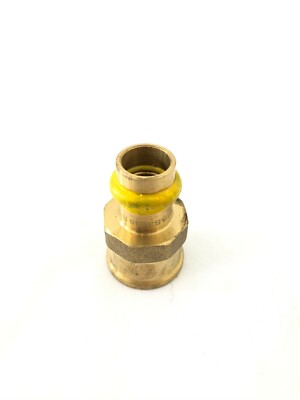 10Pk AW PFG149 AGA Gas 15mm 1/2" Female Thread to Brass Press Union ...