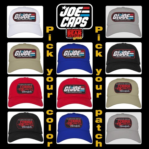 GI Joe Cobra HISS customized ball caps *Choose your color! * Choose ...