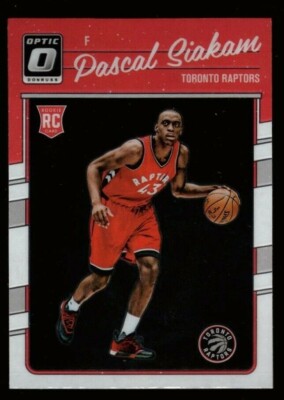 PASCAL SIAKAM MINT TORONTO RAPTORS ROOKIE CARD #171 RC SP 2016-17 ...