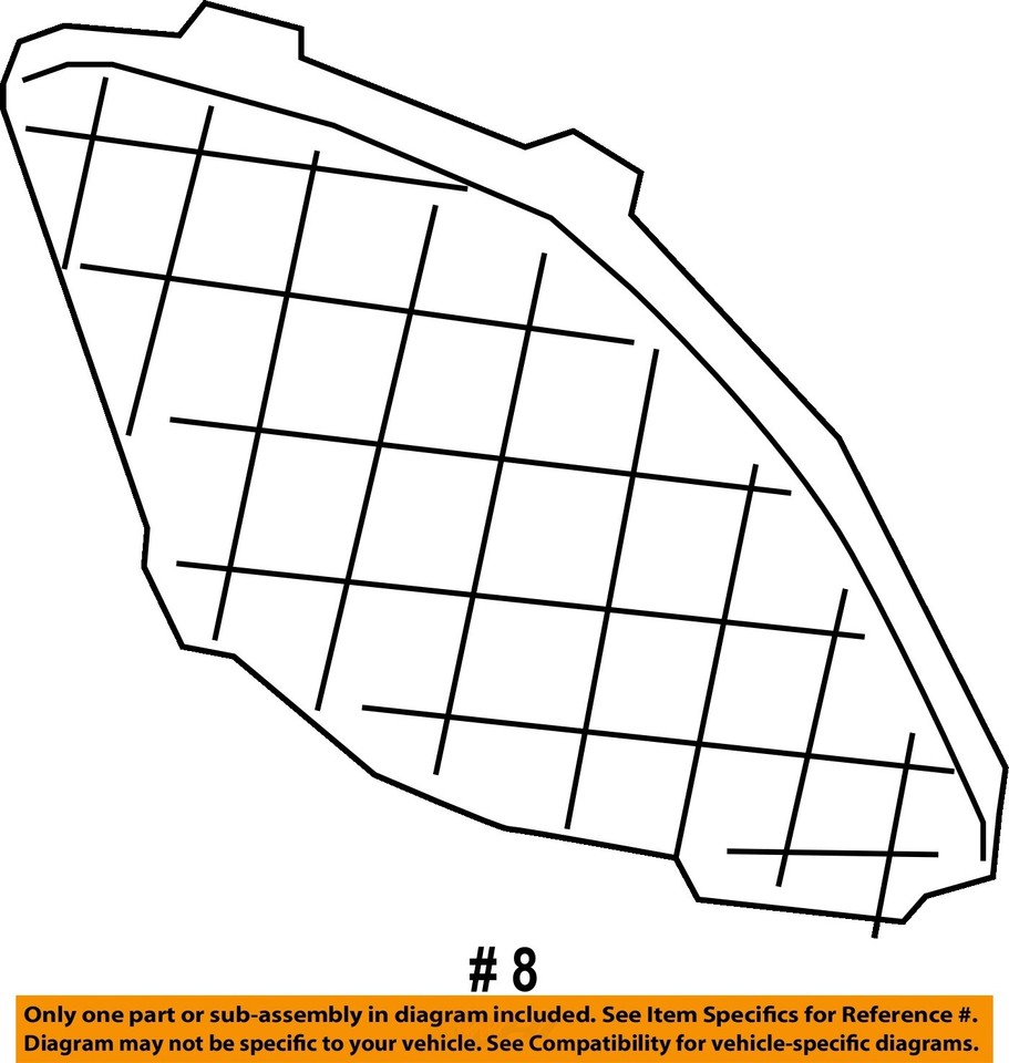 MERCEDES OEM 16-18 GLC300-Grille Grill-Outer Right 2538850222 | eBay