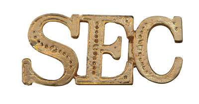 SEC Secretary Gilded Abbreviation For Orange Order Collarette | eBay