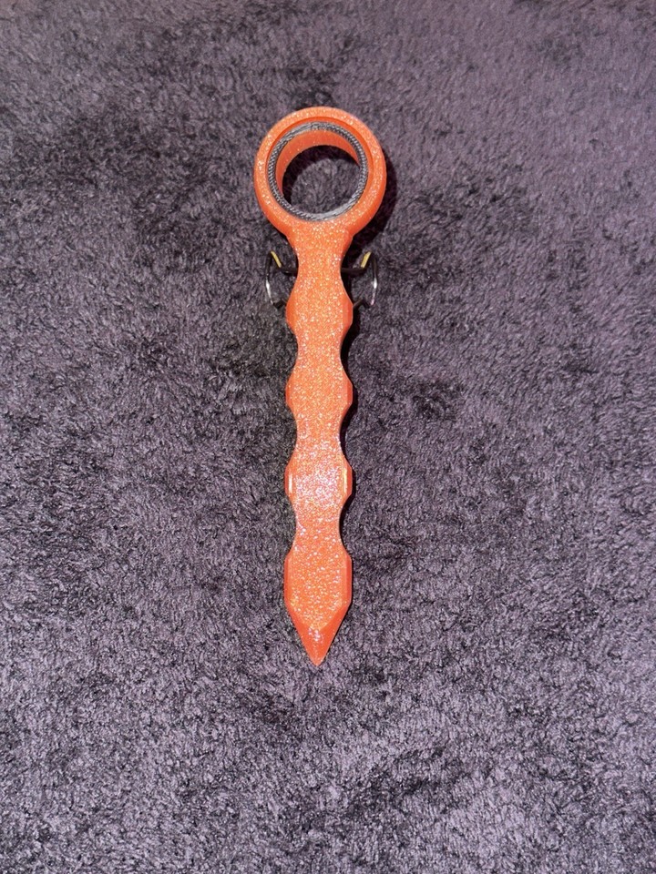 Self Defense Fidget Kubotan Tool Weapon 3d Printed EDC Orange | eBay