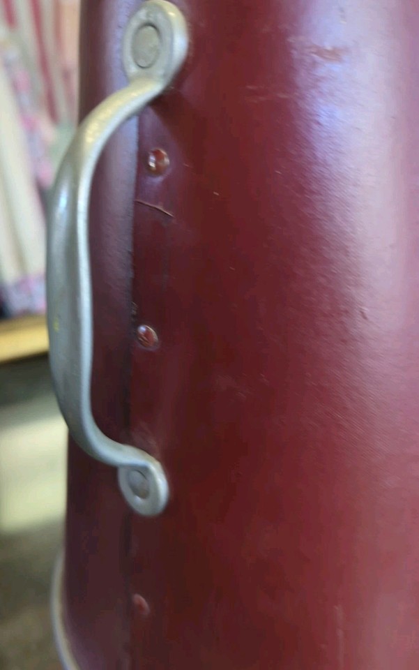 VINTAGE 1950s Dark RED CHEERLEADER/CHEER MEGAPHONE BULLHORN 15" EUC | eBay