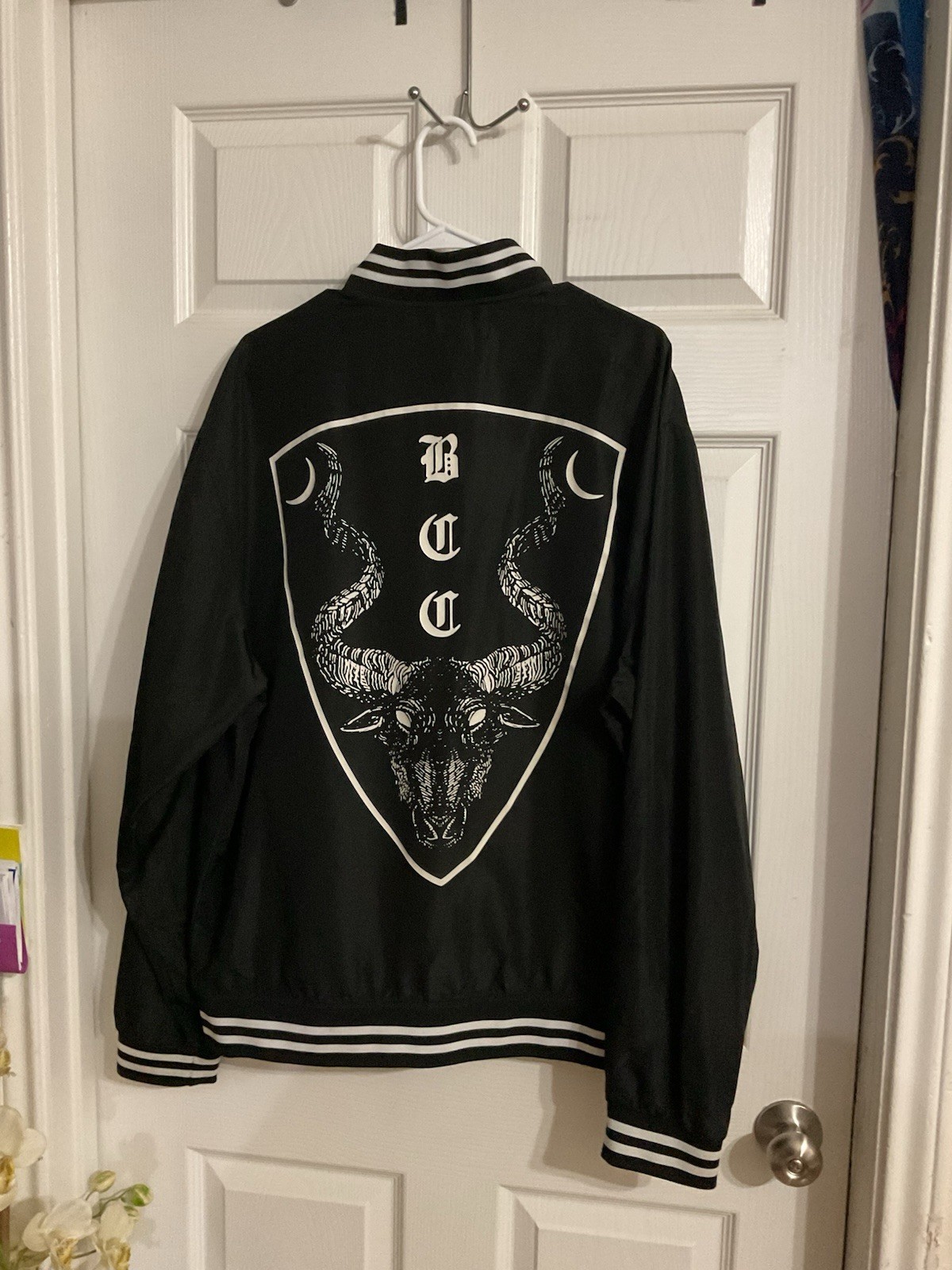 blackcraft goth varsity jacket hot topic - Gem