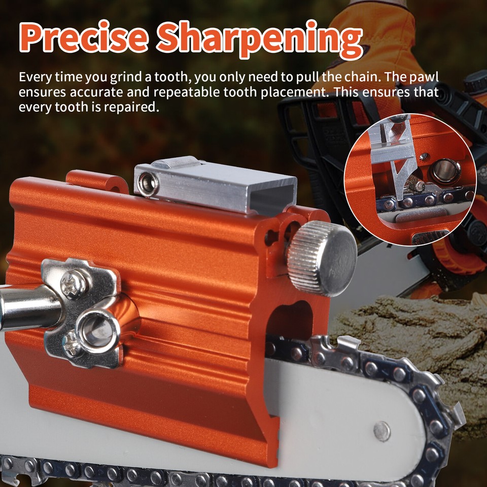 Chainsaw Sharpener Jigs Sharpening Tool Kit for 6-20in Chain Saw ...