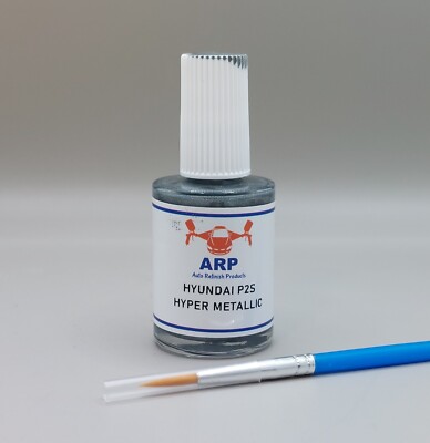 For Hyundai Code P2S Hyper Metallic Auto Touch up Paint +Free Fine ...