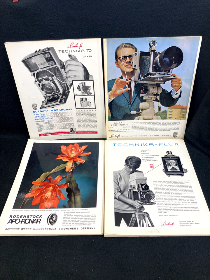 INTERNATIONAL PHOTO TECHNIK MAGAZINE, LOT OF 4, 1965-1969 | eBay