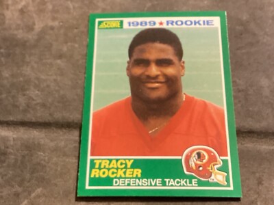 1989 Score Football Card Tracy Rocker #253 Rookie Card NM/M | eBay