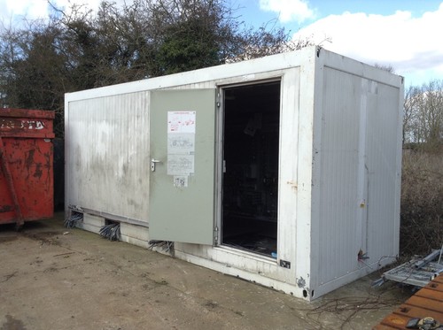 INSULATED SWITCH ROOM CONTAINER - 20FT X 8FT (SG1969) | eBay UK