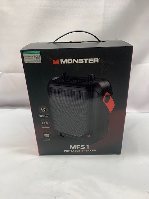 Monster MFS 1 Bluetooth Portable Speaker *New | eBay
