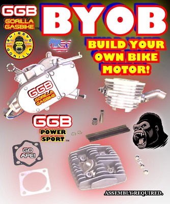 COMPLETE BUILD YOUR OWN 66cc/80cc 2-STROKE ENGINE ONLY FOR MOTORIZED ...