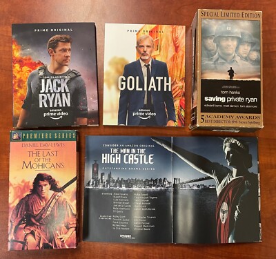 The Man in the High Castle DVD Season 2, Jack Ryan, Goliath, Mohicans ...