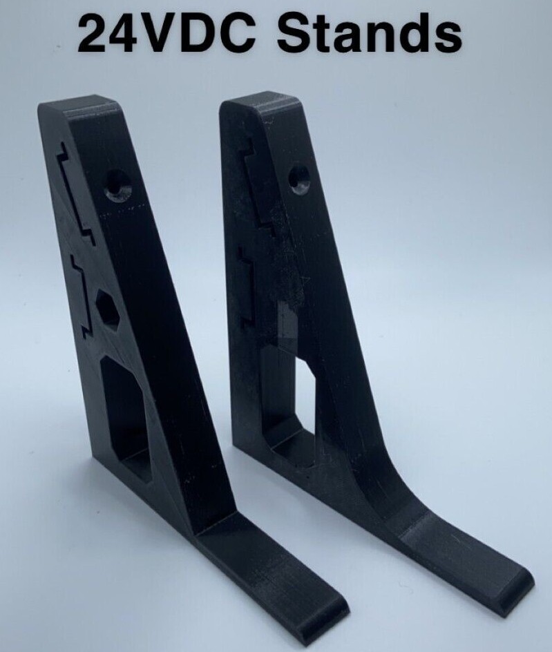 Desktop DIN Rail PLC Trainer / Test Bench Stand – Portable 120VAC/24VDC ...