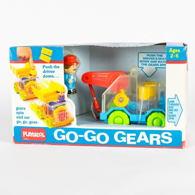 BNIB 1988 Hasbro Playskool Go-Go Gears - Tow Truck | eBay