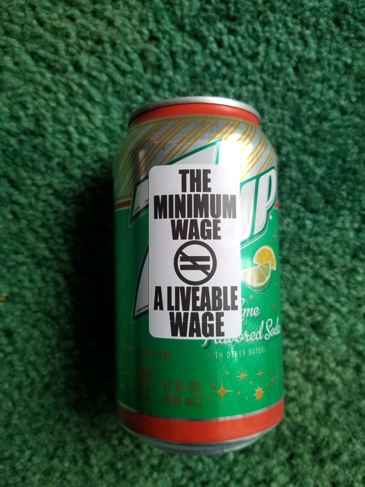 "MINIMUM WAGE IS NOT LIVEABLE" stickers 25-500 Pack Gag sticker decal ...