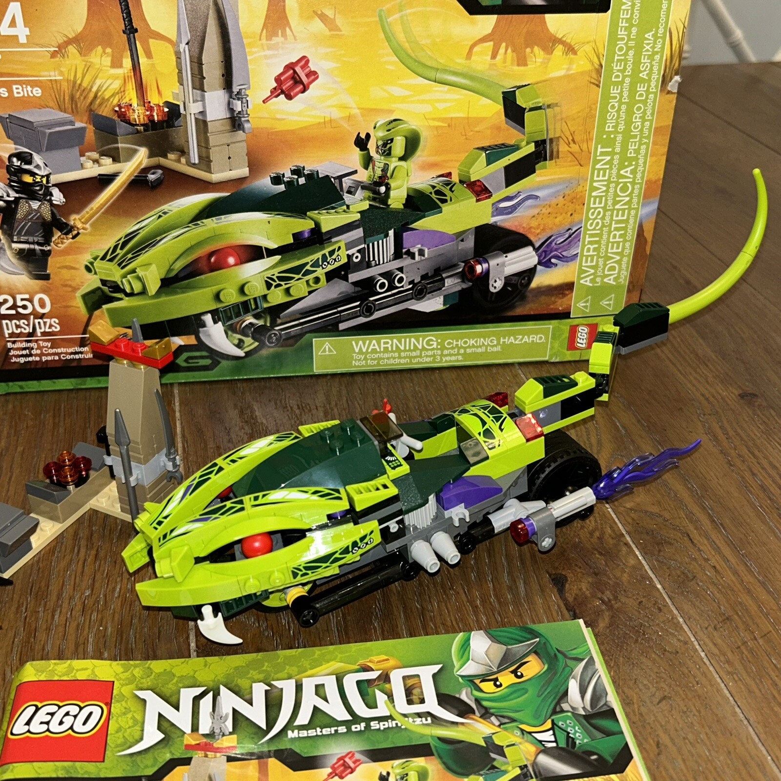 LEGO NINJAGO: Lasha's Bite Cycle (9447) COMPLETE | eBay