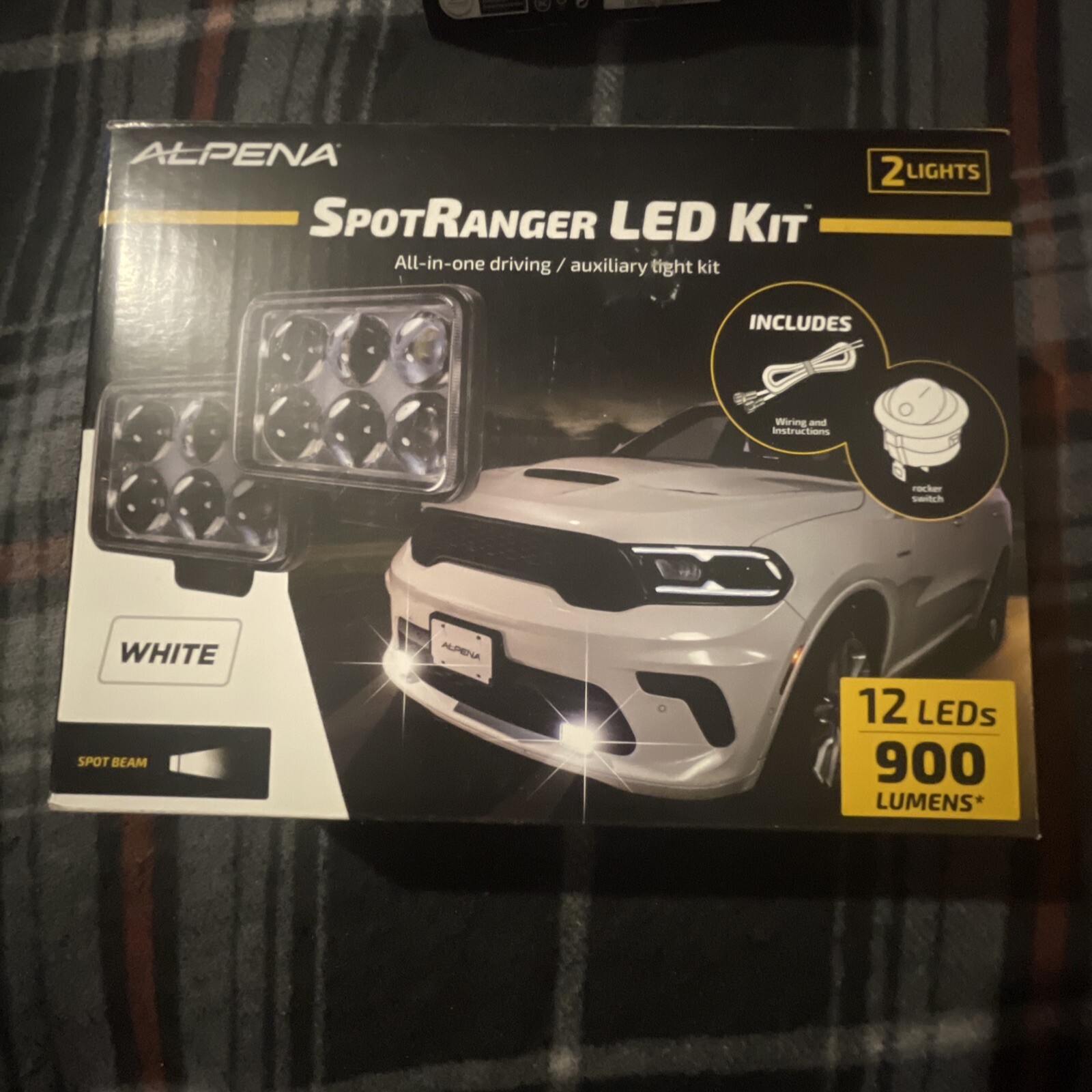 Alpena LED Spot Ranger LED Kit 27w 900 lumens, Bumper Light Kit - pack ...