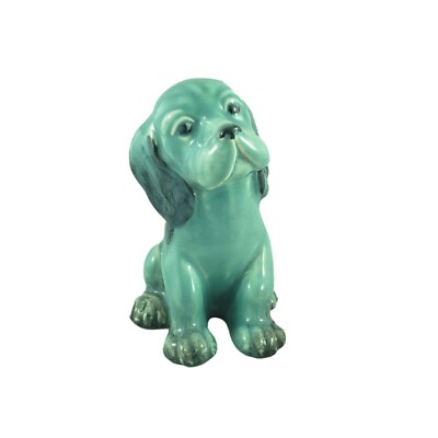 Vintage Beswick England Blue Lollopy Spaniel Dog Puppy 454 | eBay