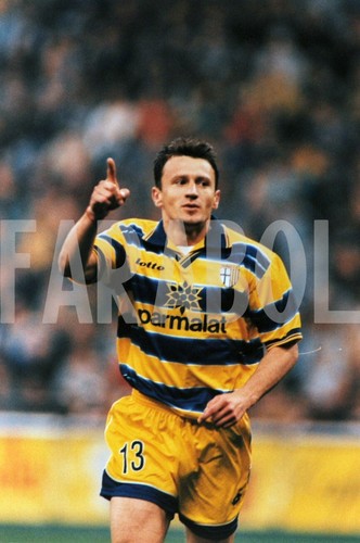 Vintage Press Photo Football, Parma, Mario Stanic, 1990s, Print 22 X 15 ...