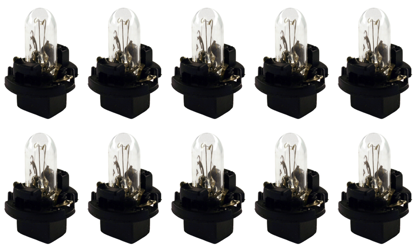 Box of 10 Bulbs PC74 Lamp Bulb Auto Lightbulbs Automotive 14V 1.4W WITH ...