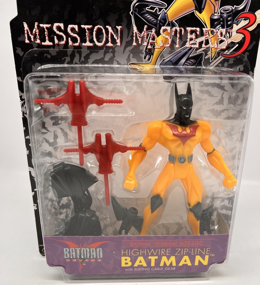 Highwire Zip-Line Batman Batman Mission Masters 3 Batman NEW MOSC ...