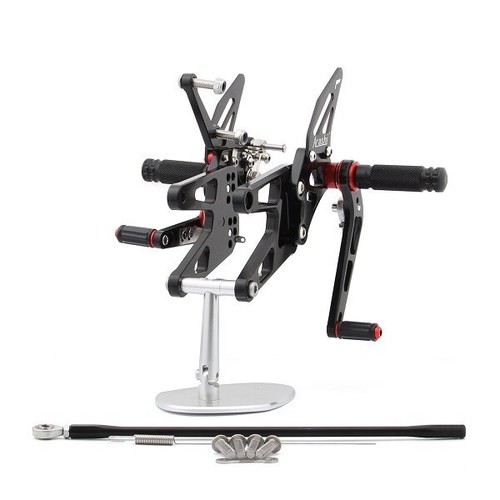 Rearset Rear set for Yamaha YZF 600 R6 2003-2005 Black | eBay