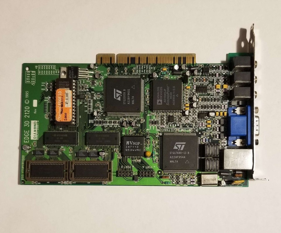 1995 Nvidia NV1 Diamond Edge 3D 2120 NVIDIA Graphics Card | eBay