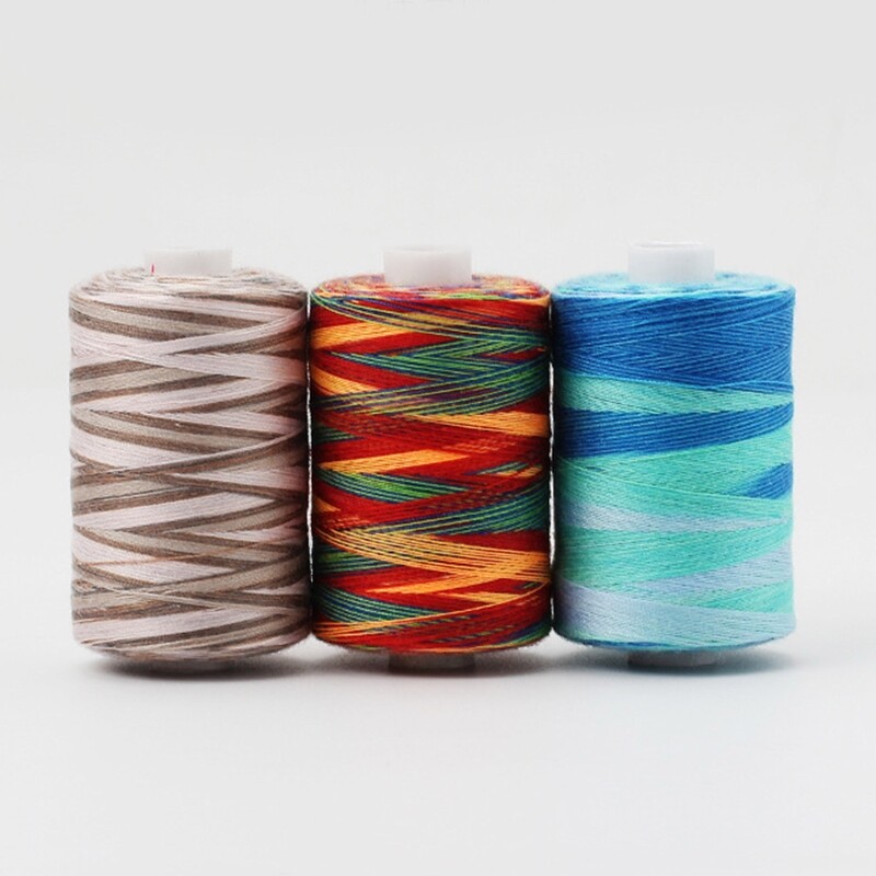 10 Spools 1000 Yards Sewing Thread High-speed Polyester All Purpose ...