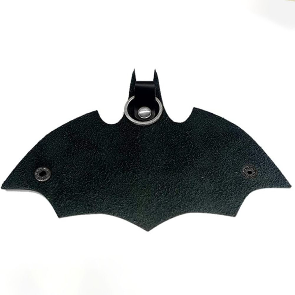 Black Men Cartoon Bat KeyChain Anti-loss Keys Ring Holder Car Key Fob ...