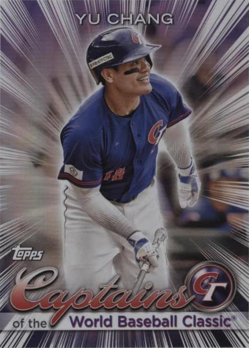 2023 Topps World Baseball Classic - Captains of the Wbc Yu Chang #CC-4 ...