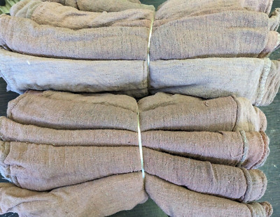 9lb Bundle Recycled Red Shop Rags Mechanics Rags Clean Banded Bulk ...