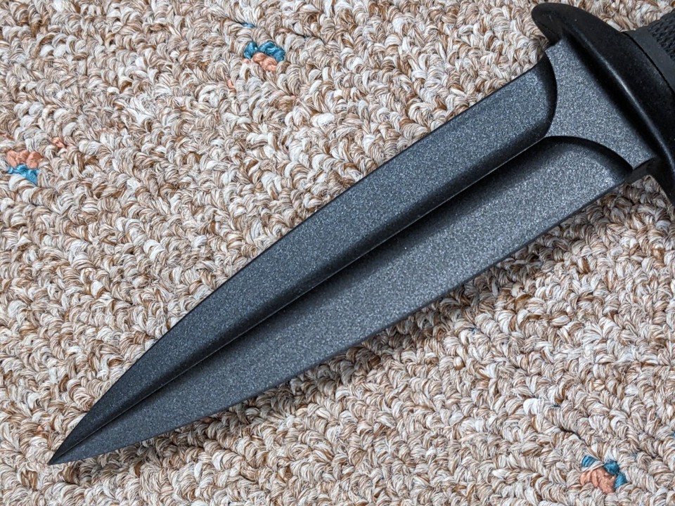 Custom Knife Dagger Spear Point Fixed Blade Tactical 9.5" with nylon ...
