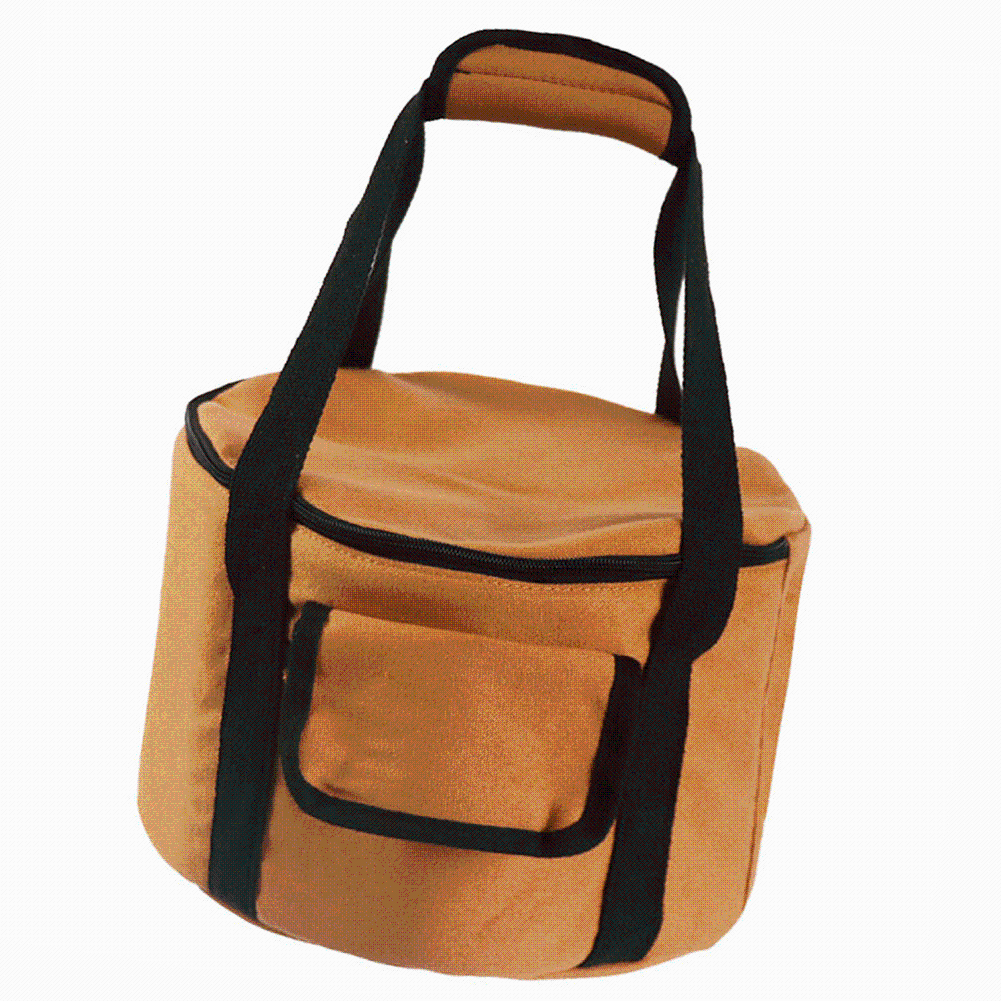 Large Capacity Camping Tableware Organizer Durable Canvas Bag Easy to ...