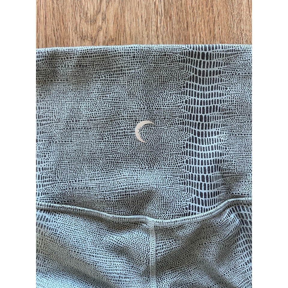 ZYIA Leggings Blue Gray Python Snake Print Hi-Rise Size XS | eBay