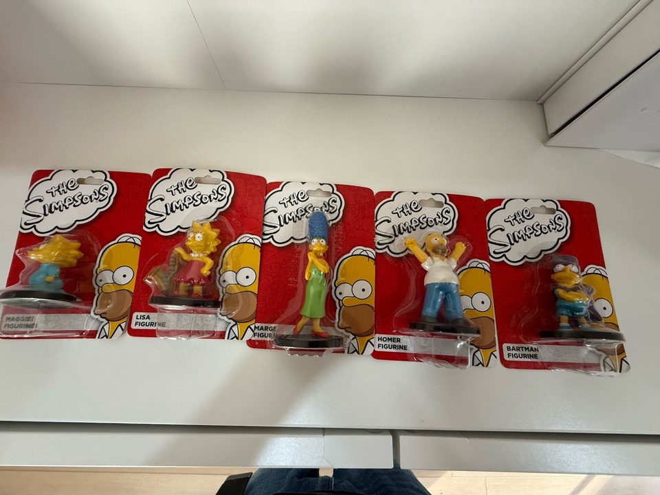 (5) New 2015 The Simpsons Figures by Monogram - Bartman/Homer/Lisa ...