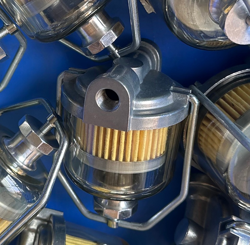 1950s–60s GM Car truck transparent bowl fuel filter For 1 or 2-barrel ...