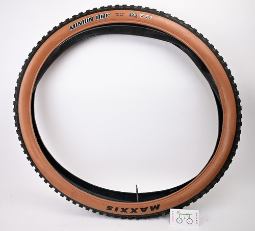 MAXXIS Minion DHF 29 x 2.6" MTB Bike Tire EXO TR Tubeless Tan Wall w ...