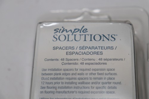 (48-Pk) Simple Solutions Laminate Installation Spacers 45176 | eBay