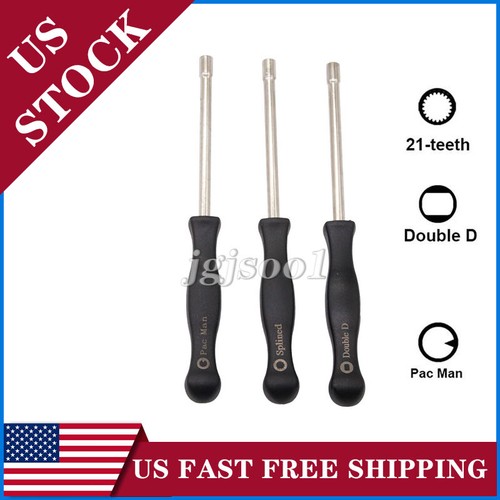 3x Carburetor Adjusting Screwdriver Carb Tool For Splined Pacman Double ...