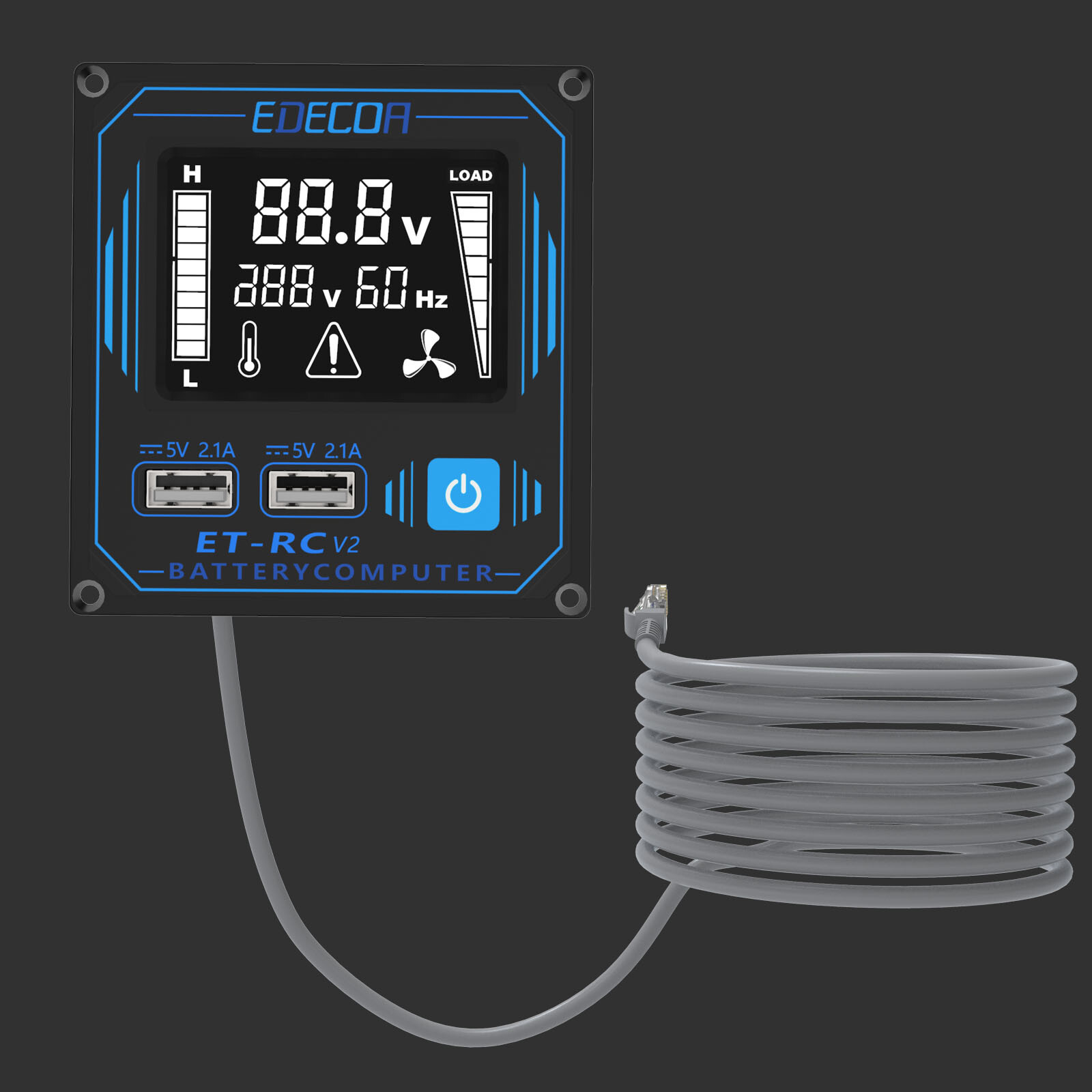 ETRC-V2 12V New Remote Control FOR EDECOA Inverter Version4 Only with Remote 4M | eBay UK