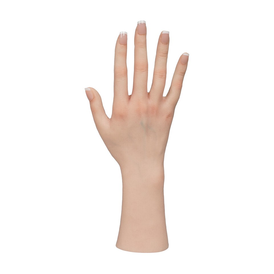 Silicone Female Hand Model Fake Hand Mannequin Display Jewelry Model ...