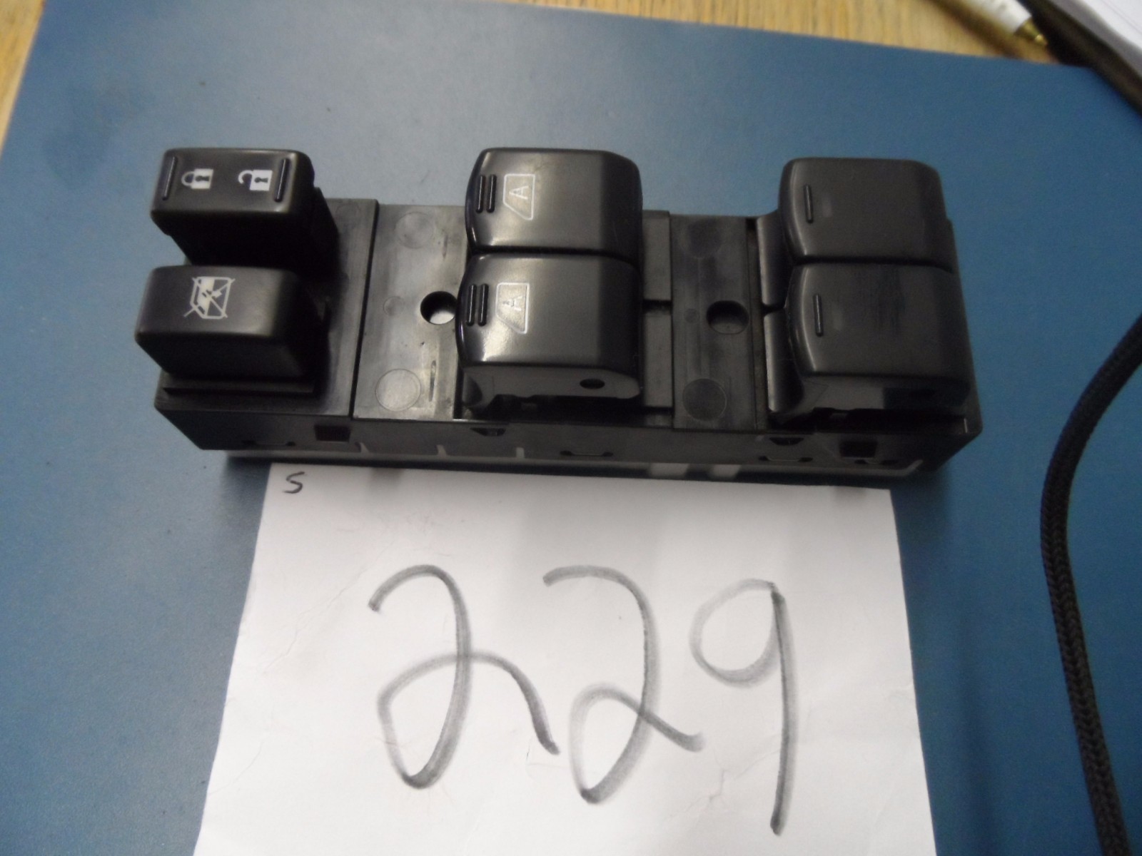 09 10 11 12 13 14 Nissan Maxima Master Window Switch Control Power ...