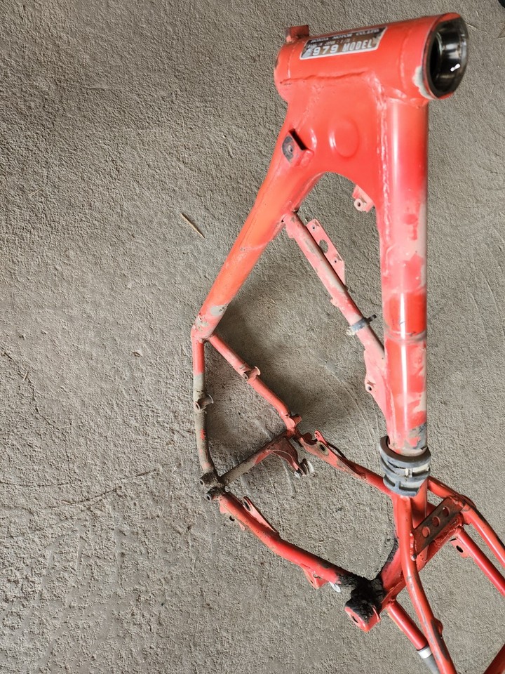 1979 Honda CR250 CR 250 Frame Chassis | eBay